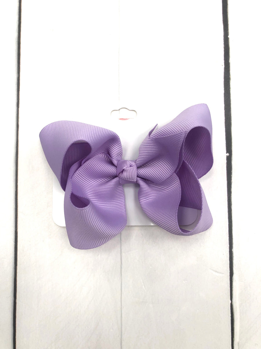 Light purple bow - 4" – 529 Hollin Hall